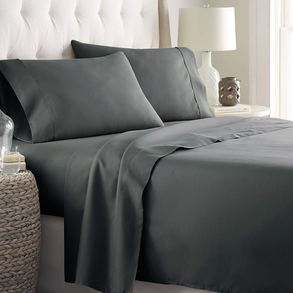 Hotel 2000TC 4 Pieces Ultra Soft Flat Fitted Sheet Set – yingjinxi